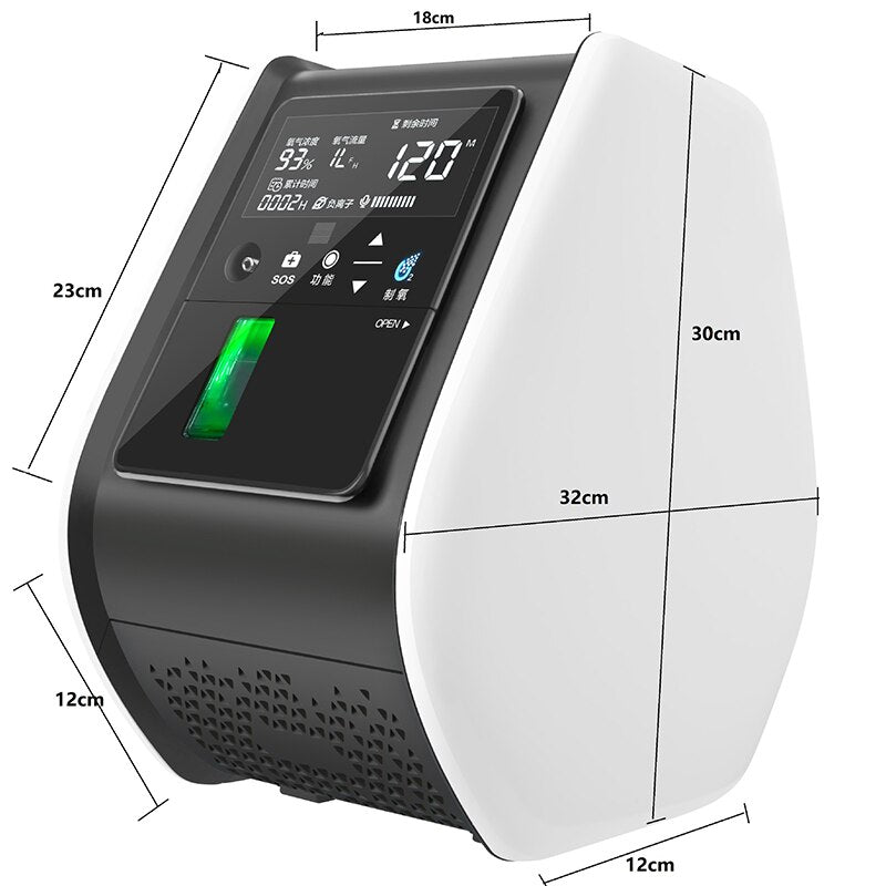 2-6L Oxygen Concentrator Home Use | Vehicle Oxygen Concentrator | Low ...